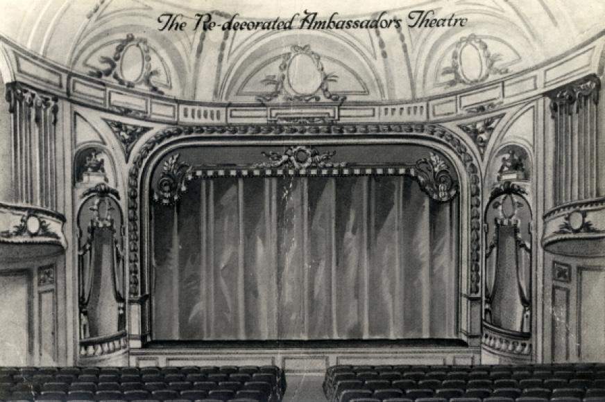 Proscenium Arch Of The Ambassadors Theatre Theatres Trust